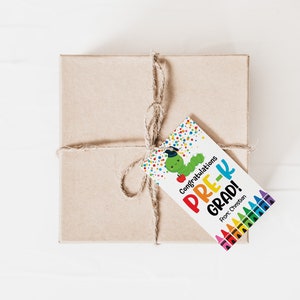 Preschool Graduation Tags, Editable Preschool Grad Tag, Printable ...