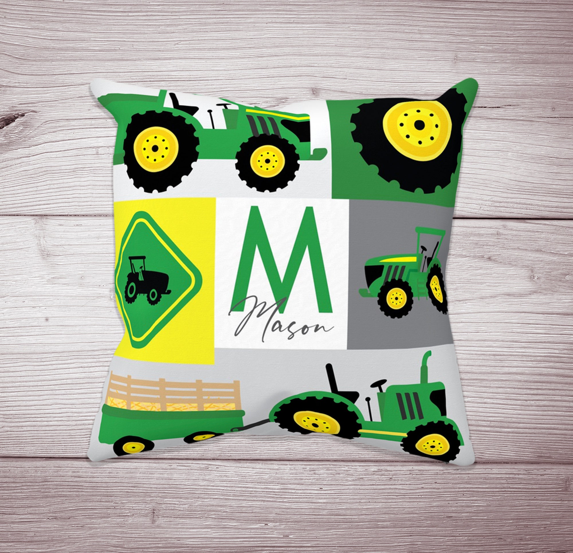 MINI Crib Bedding Set Tractor Crib Bedding Set Baby Boy Crib | Etsy