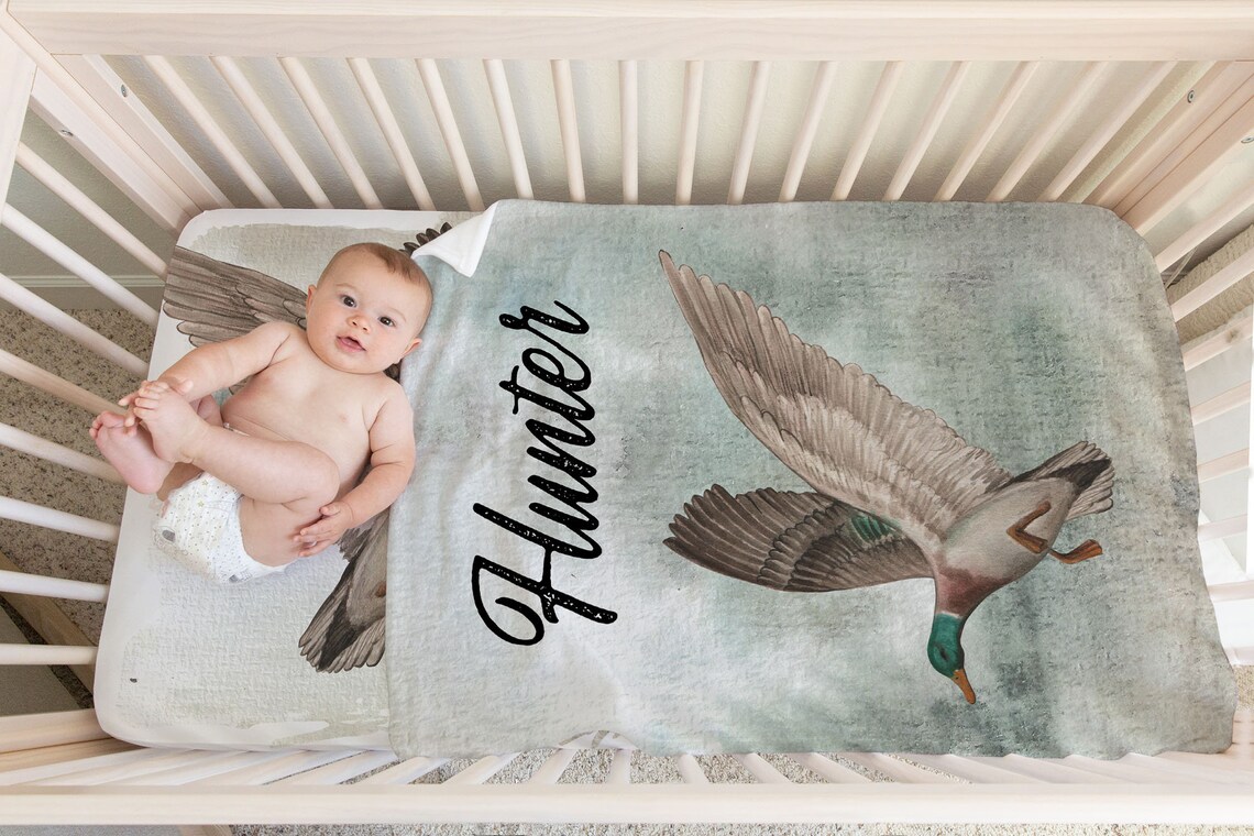 Mallard Duck Hunting Baby Bedding Duck Hunting Crib Bedding - Etsy