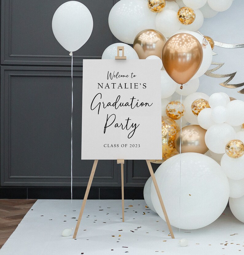 Graduation Party Welcome Sign Graduation Party Decorations - Etsy