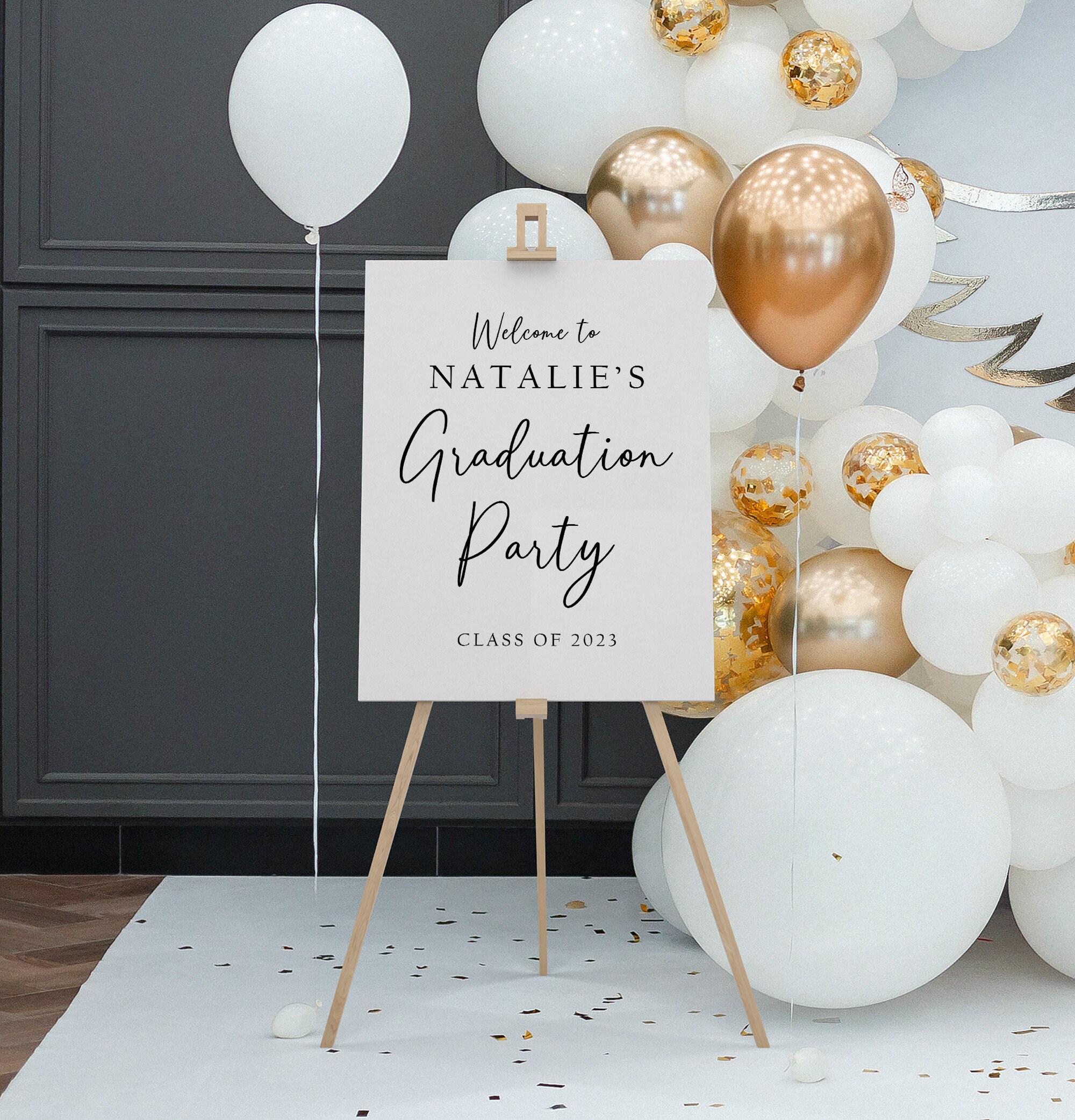 Graduation Party Welcome Sign, Graduation Party Decorations, Custom ...