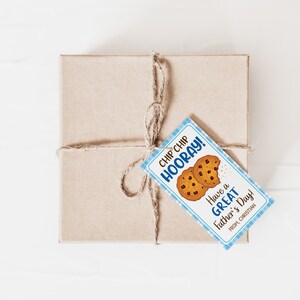 Fathers Day Cookie Tag, Happy Father's Day Tag, Father's Day Gift Tag ...