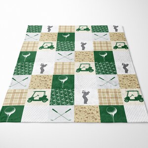 Golf Crib Bedding Set, Baby Boy Crib Bedding Set, Golf Baby Bedding ...