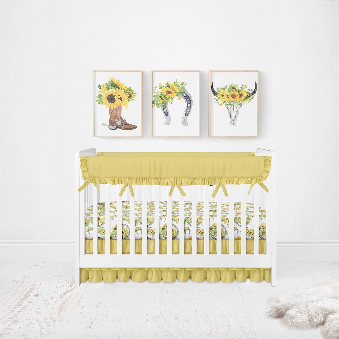 Sunflower Nursery Prints, Western Nursery Prints, Sunflower Nursery ...