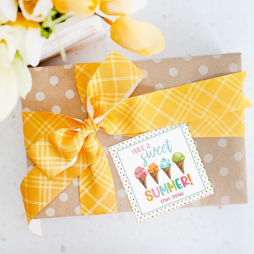 Summer Gift Tags End of School Year - Etsy