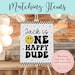 One Happy Dude Party Signs Bundle One Happy Dude (Instant Download) - Etsy