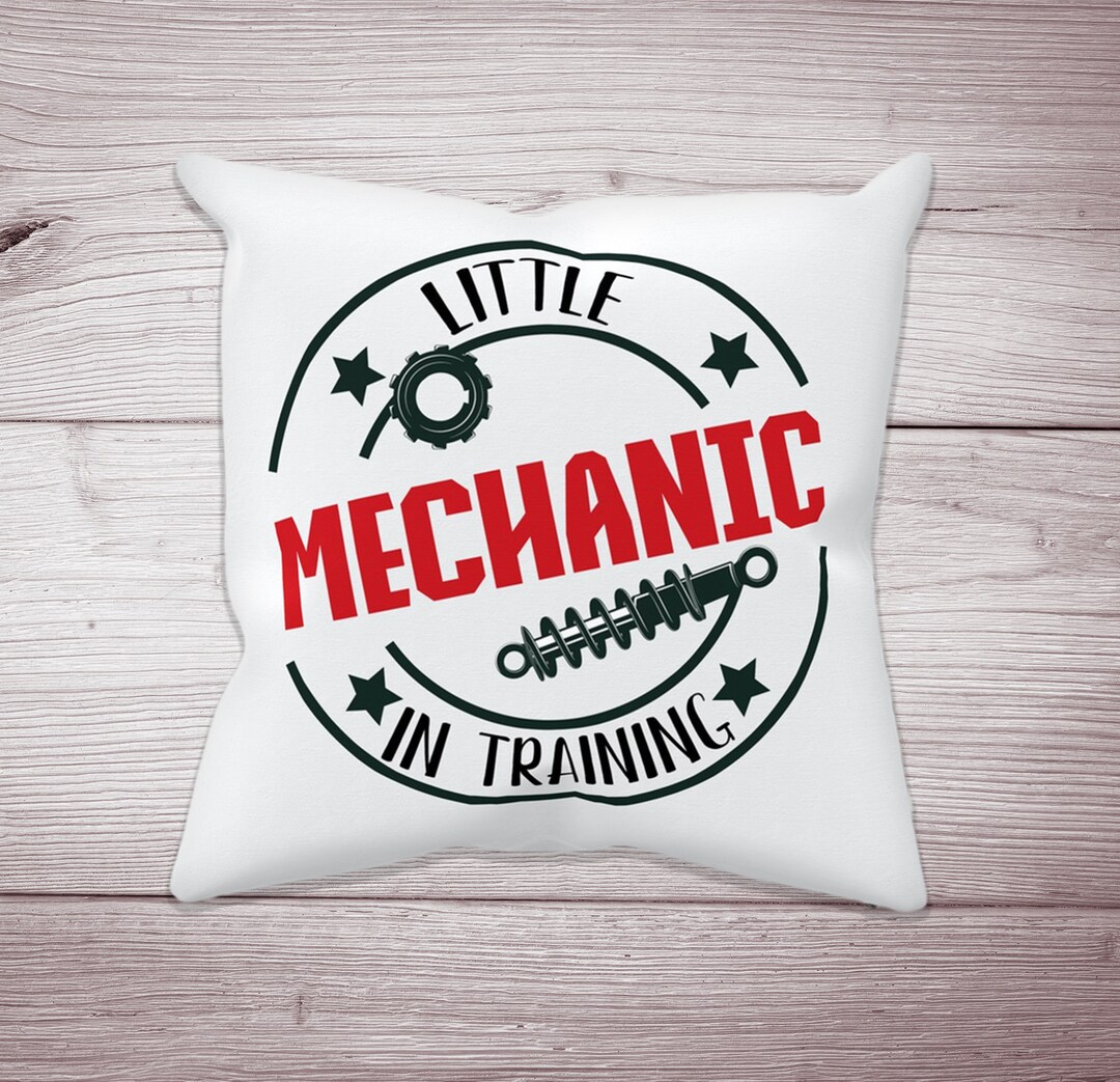 Little Mechanic in Training Mechanic Pillow, Mechanic Nursery Decor ...