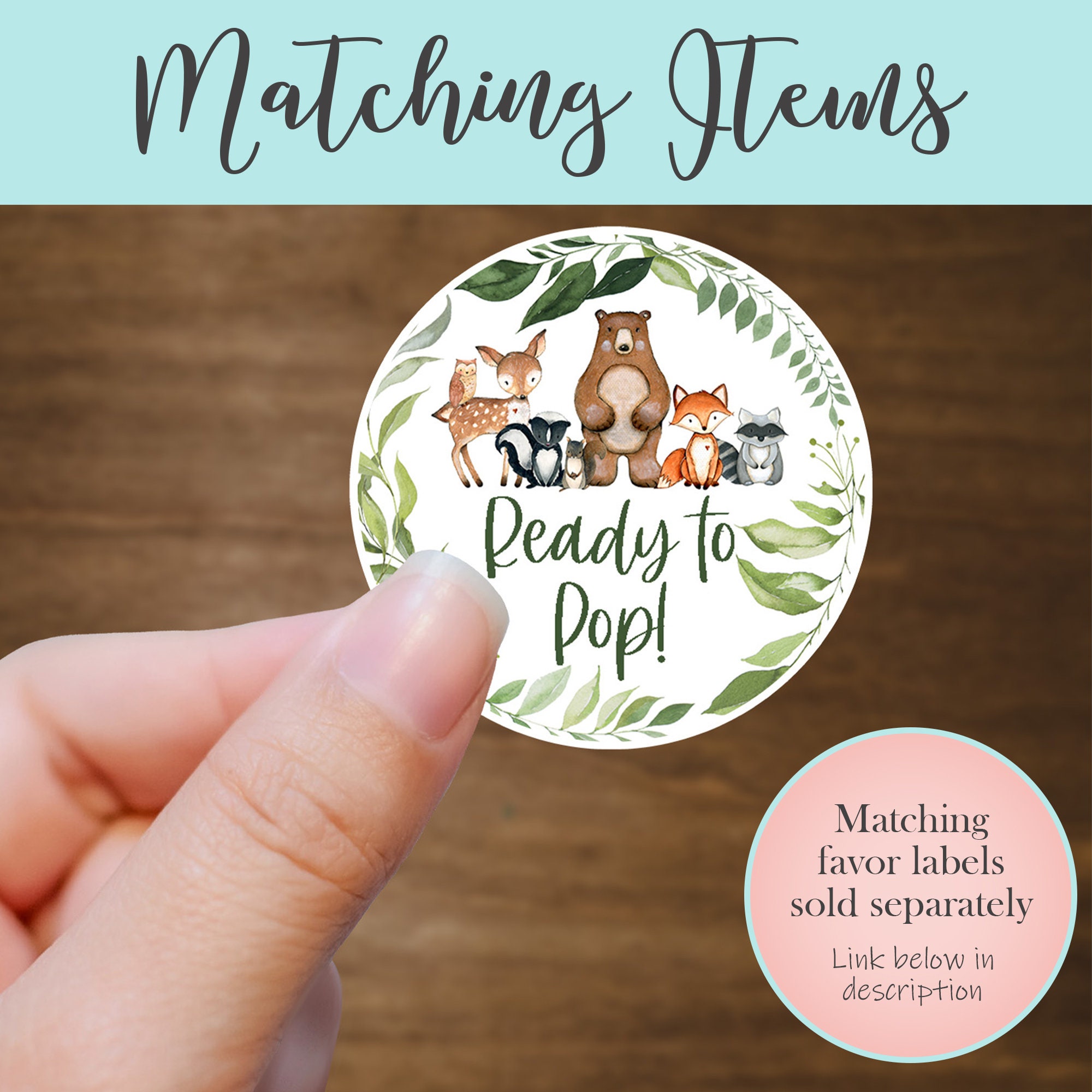 Woodland Baby Shower Bingo Cards Baby Bingo Game Woodland - Etsy