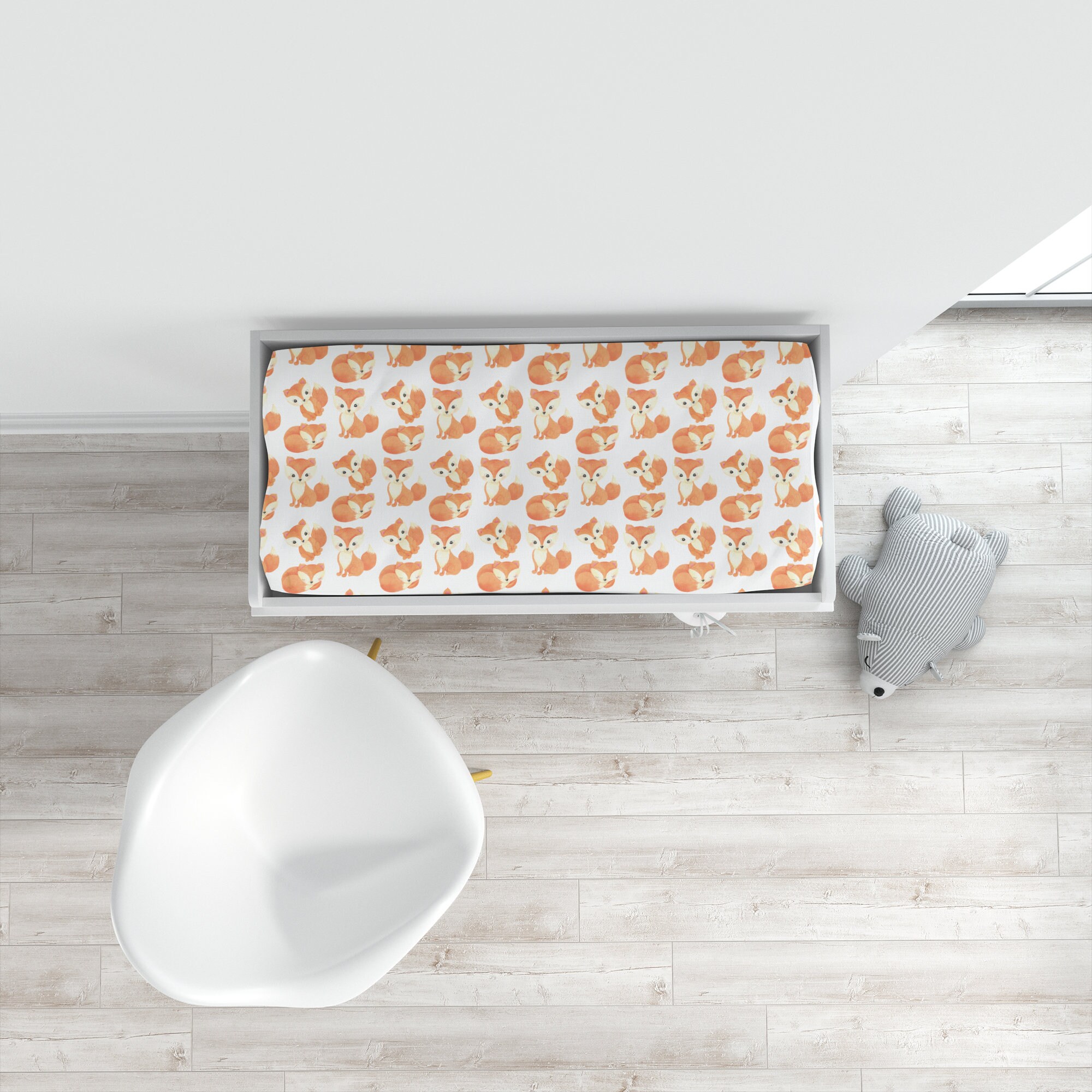 Fox Crib Bedding Set Fox Baby Bedding Baby Boy Crib Bedding | Etsy