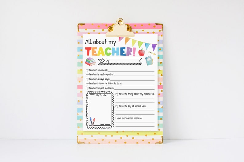 Teacher Appreciation Gift, Teacher Appreciation Week Printable, All ...