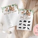 Woodland Baby Shower Games Bundle, Printable Baby Shower Games Pack ...