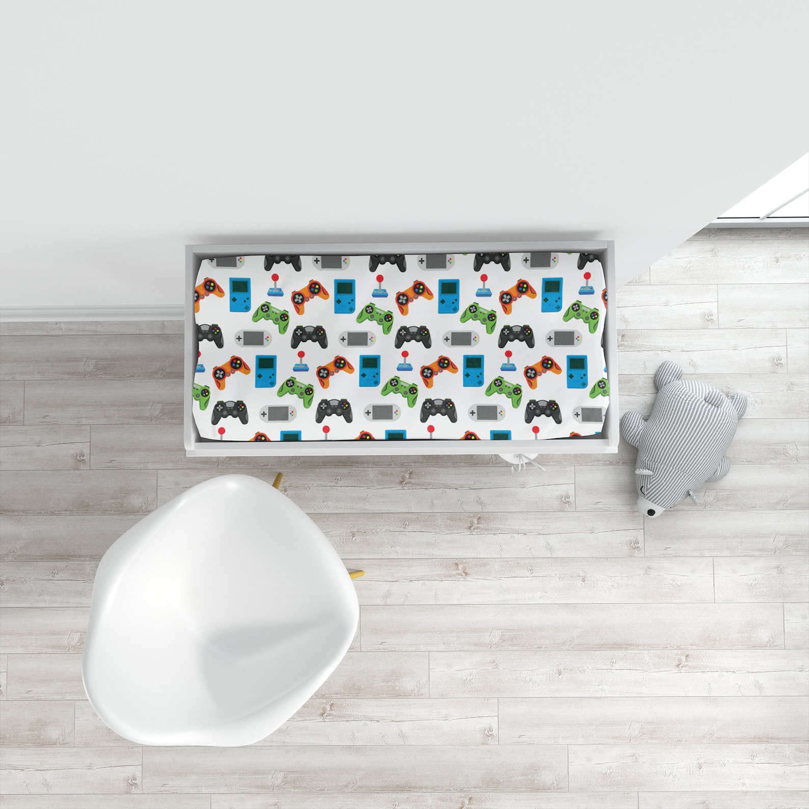 Video Game Nursery Bedding Set, Baby Boy Crib Bedding Set, Personalized ...