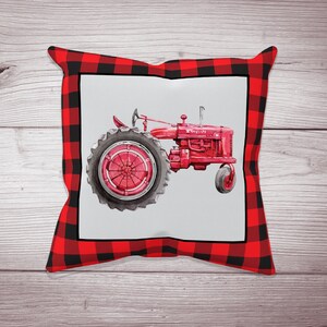 Tractor Crib Bedding Set, Baby Boy Crib Bedding Set, Red Tractor ...