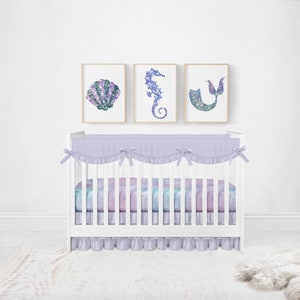Mermaid Nursery Wall Art, Set of 3 Prints, Mermaid Nursery Prints ...