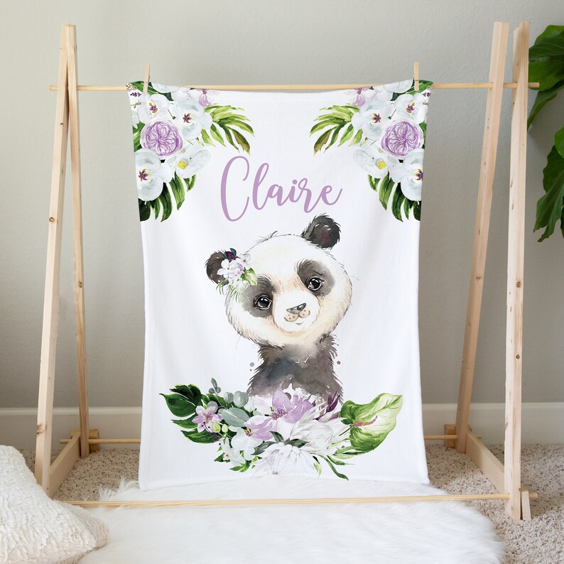 Panda Crib Bedding Set, Baby Girl Crib Bedding, Panda Nursery ...
