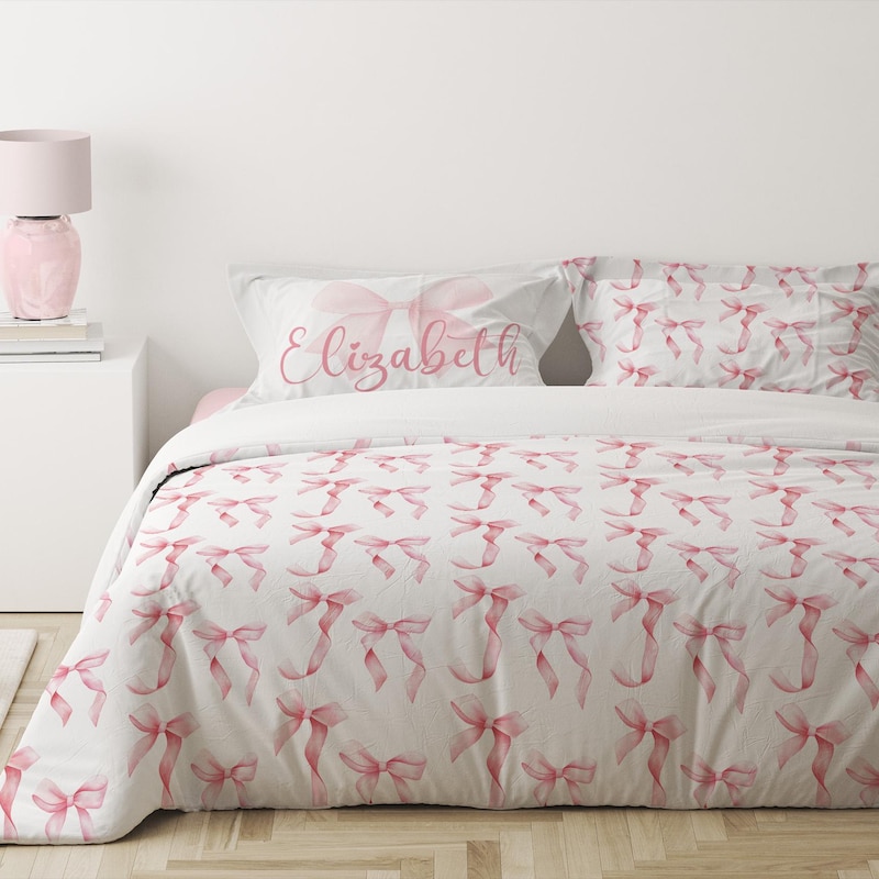 Pink Bedding Twin Size - Etsy