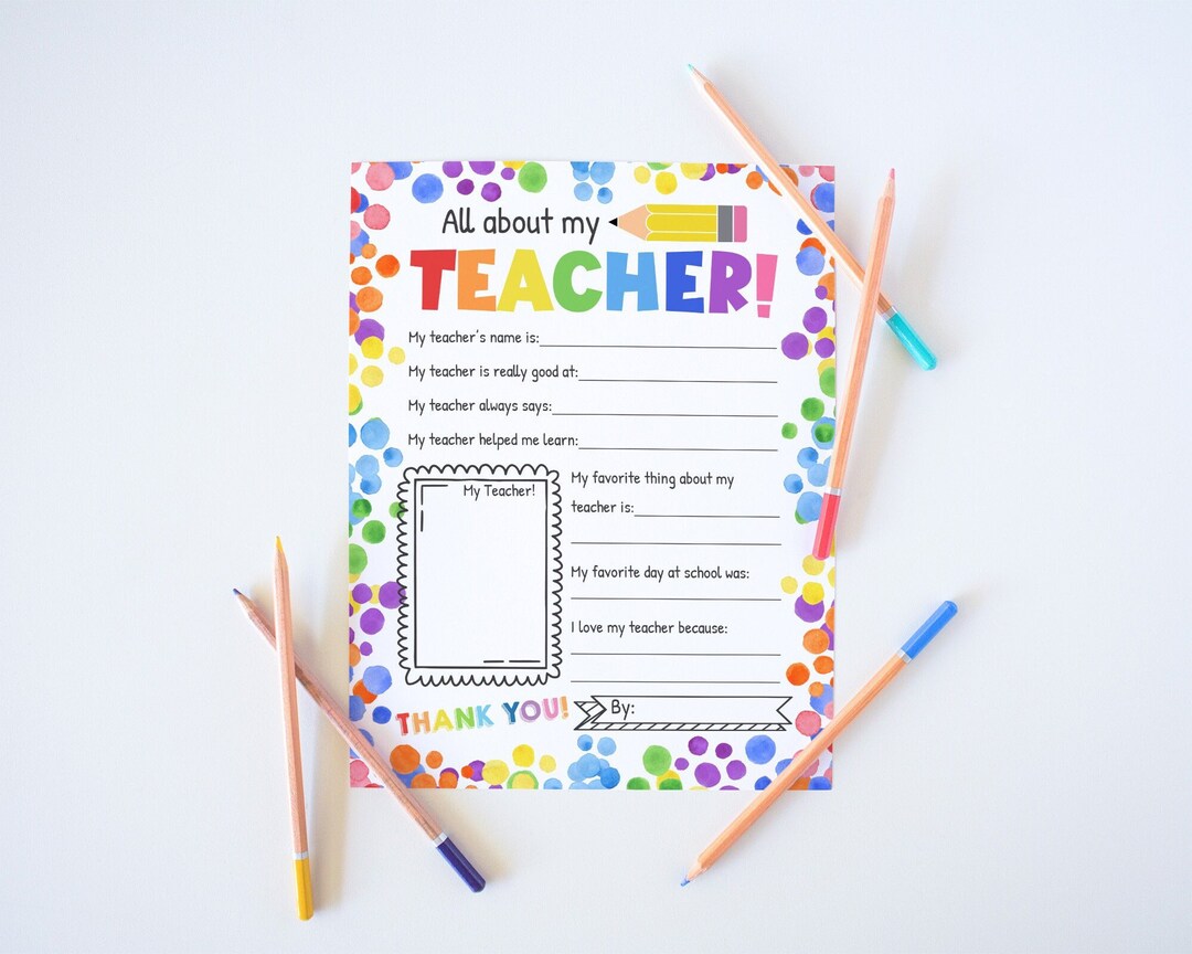 Teacher Appreciation Gift, Teacher Appreciation Week Printable, All ...