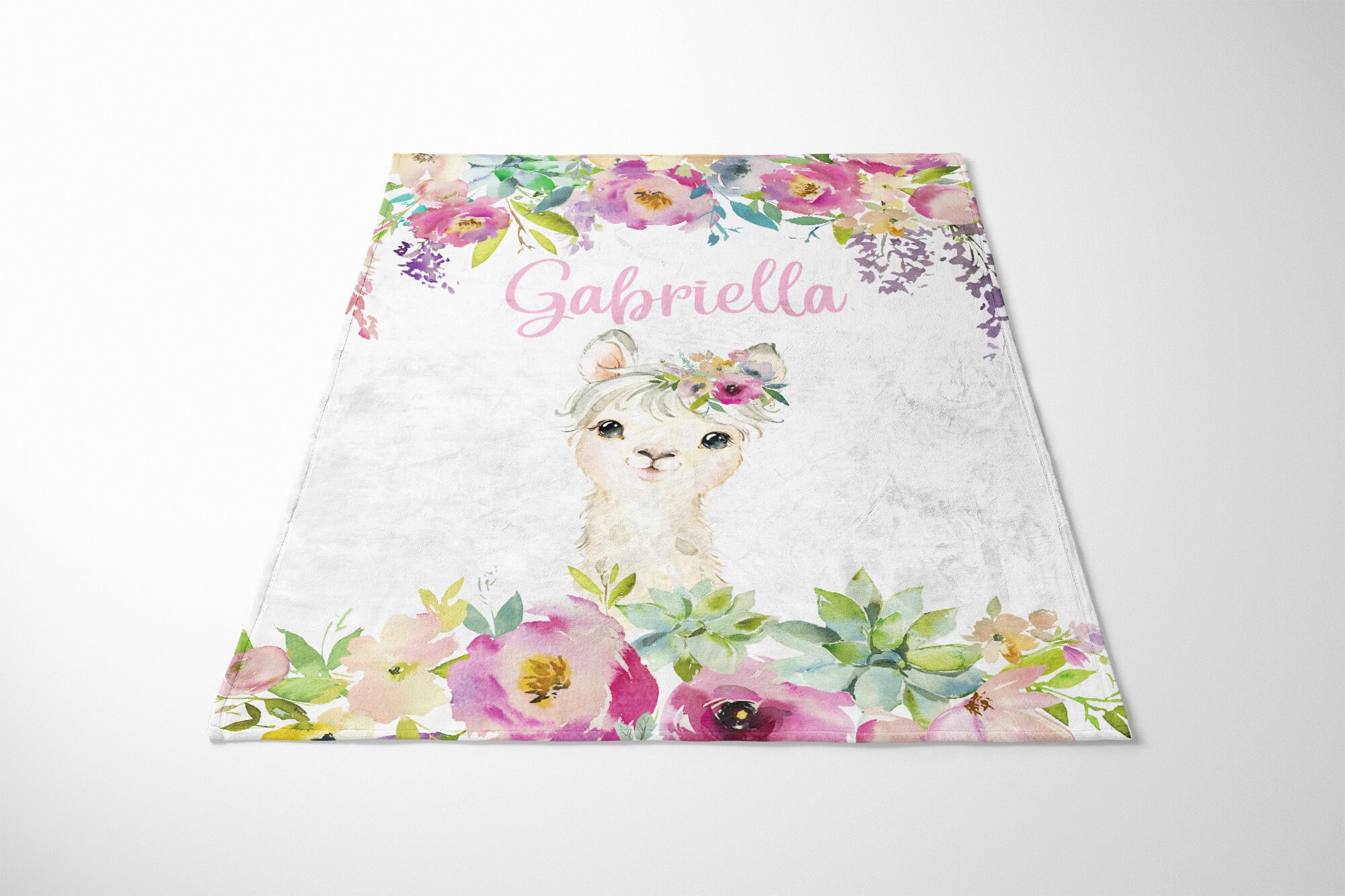 Llama Crib Bedding Set, Baby Girl Crib Bedding, Crib Sheets Girl ...