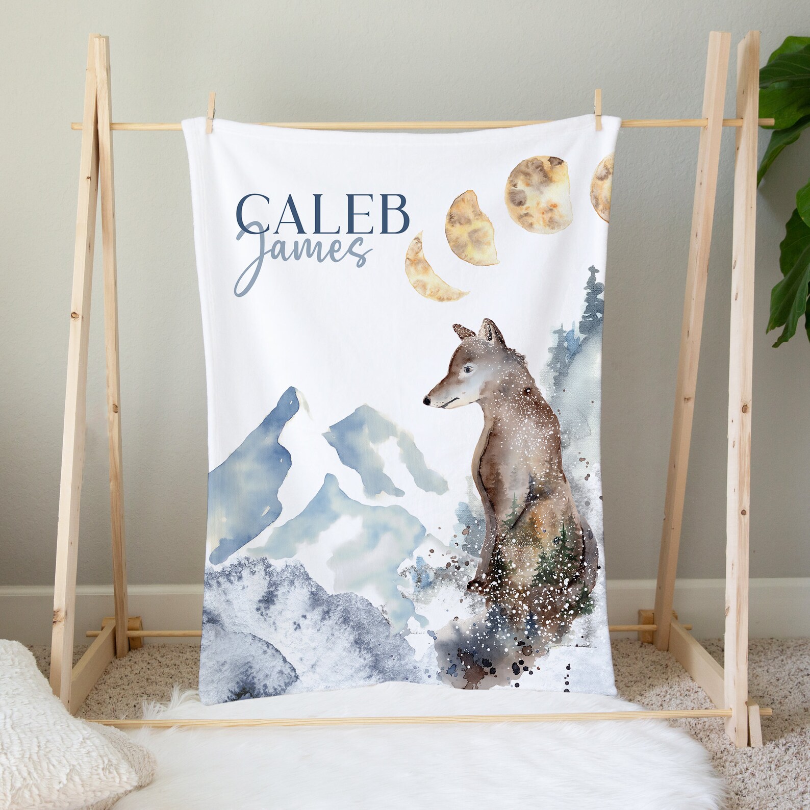 Wolf Crib Bedding Set Baby Boy Crib Bedding Set Wolf - Etsy