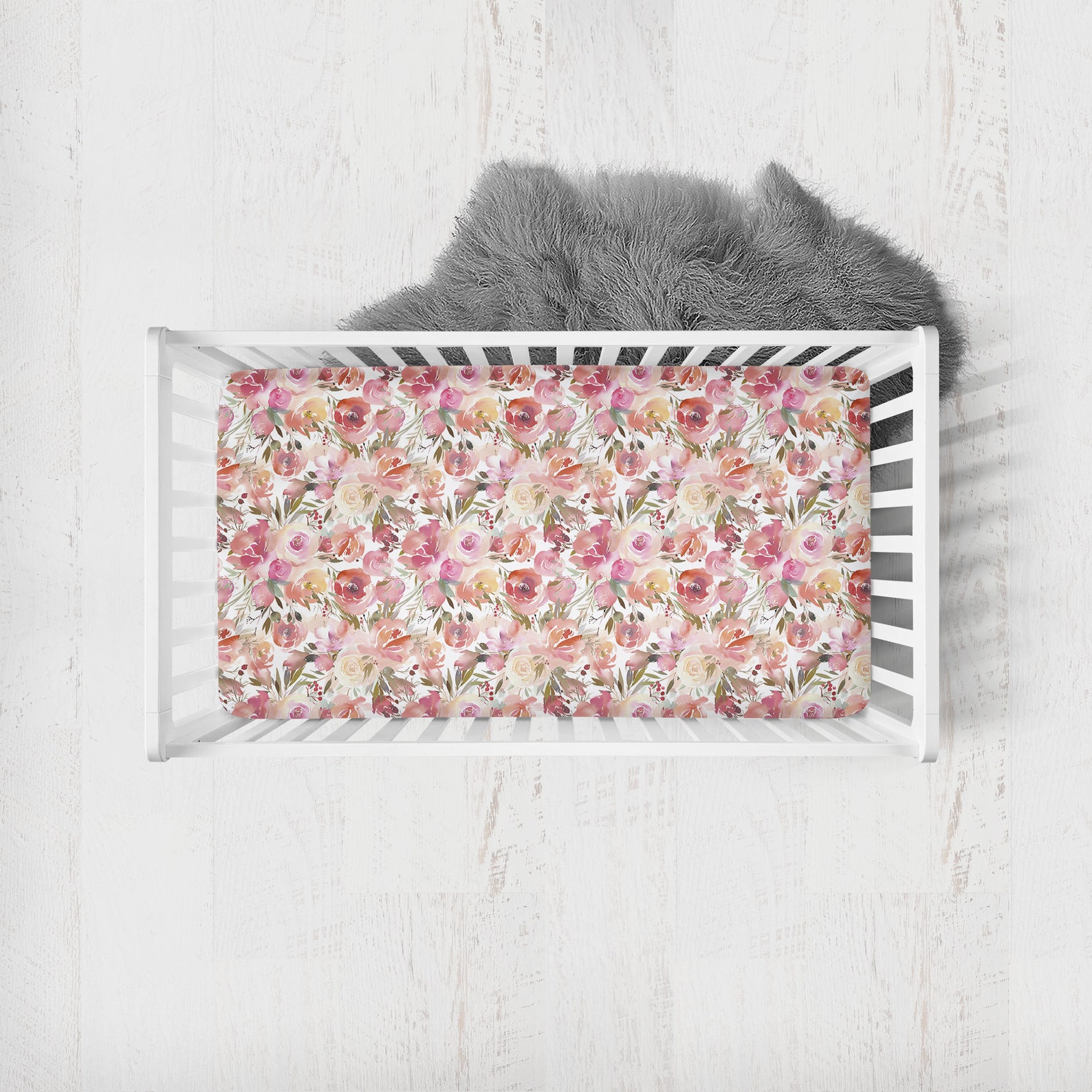 Unicorn Crib Bedding Set Boho Nursery Bedding Baby Girl Crib | Etsy