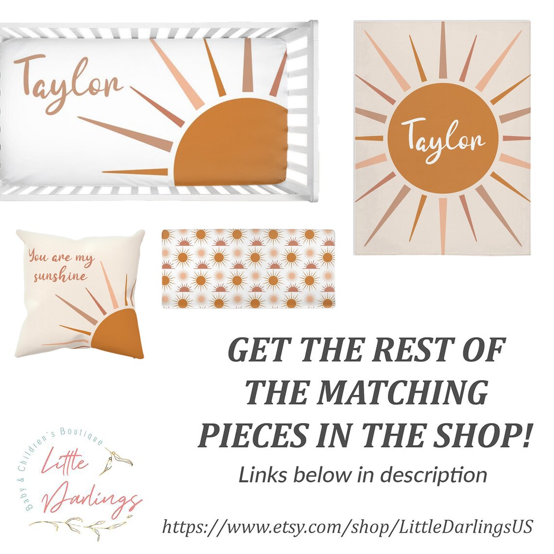 Gender Neutral Crib Sheet Sun Crib Sheet Gender Neutral Baby - Etsy