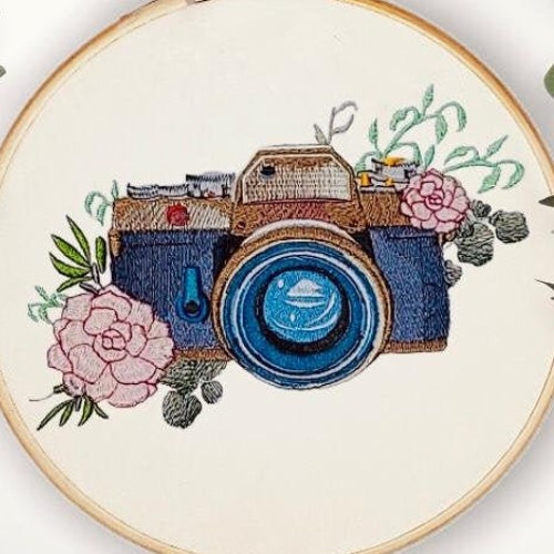 Camera Embroidery Design. Camera Mini. Camera Design. Machine - Etsy