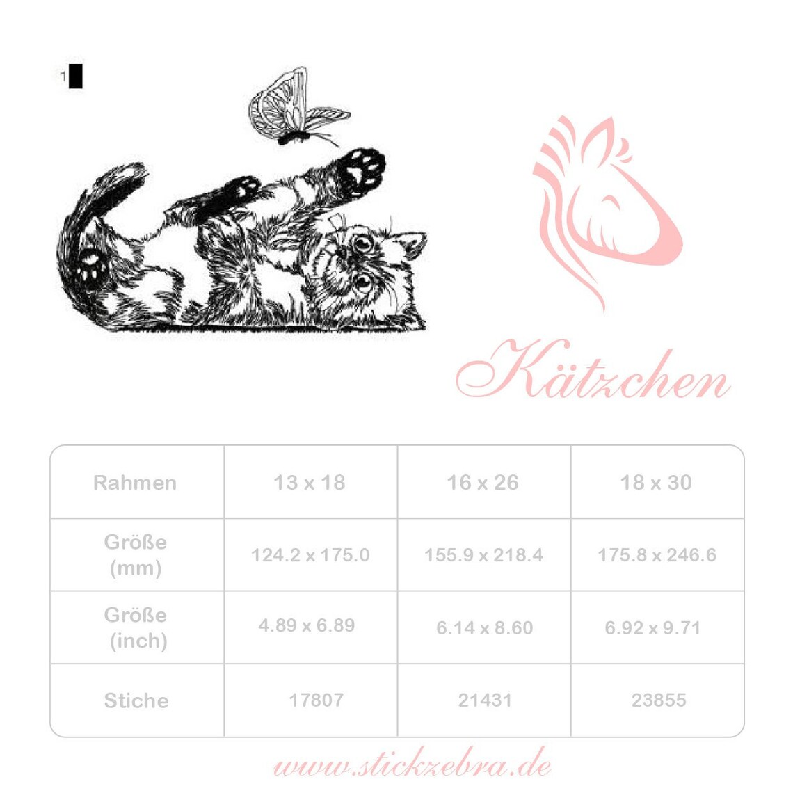 Cat Embroidery Design, Cat and Flowers Motif, Pattern for Machine ...