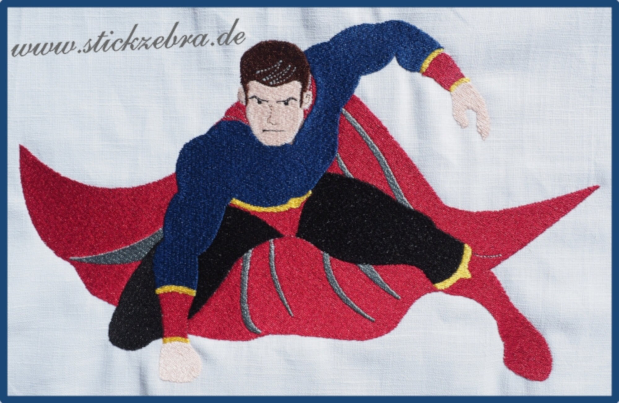 Superhero Embroidery Design, Superhero Boy Embroidery Pattern, Comic ...