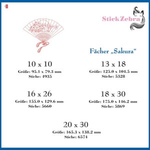 Hand Fan Embroidery Design Fan in Doodle Style Pattern for - Etsy