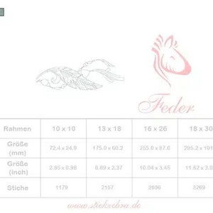 Feather Set, Embroidery Design, Feather Manygrain Motif, Pattern for ...