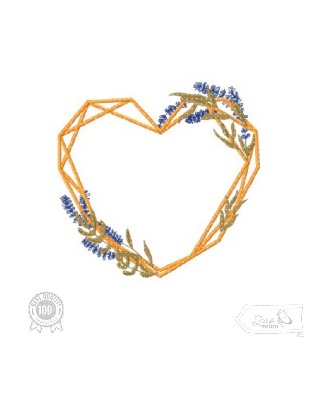 Flower Frame Embroidery Design, Frame and Flowers Motif, Pattern for ...