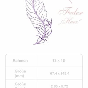 Feather Embroidery Design, Feather and Filigree Motif, Pattern for ...