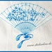 Hand Fan Embroidery Design, Fan in Doodle Style, Pattern for Machine ...