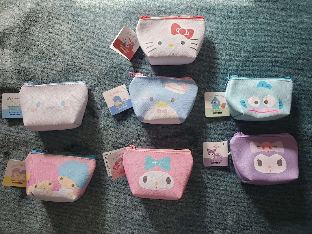 Daiso Sanrio Zipper Pouch - Etsy