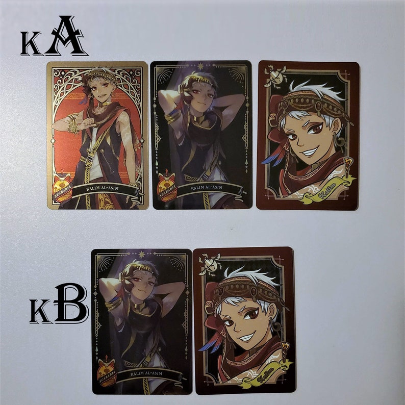 Assorted Twisted Wonderland Metal Card Sets - Etsy
