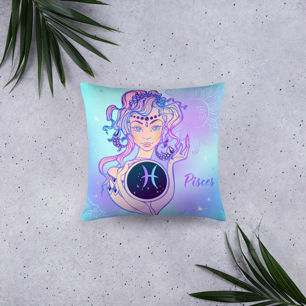 Zodiac Cushion Horoscope Astrology Star Sign Gift - Etsy