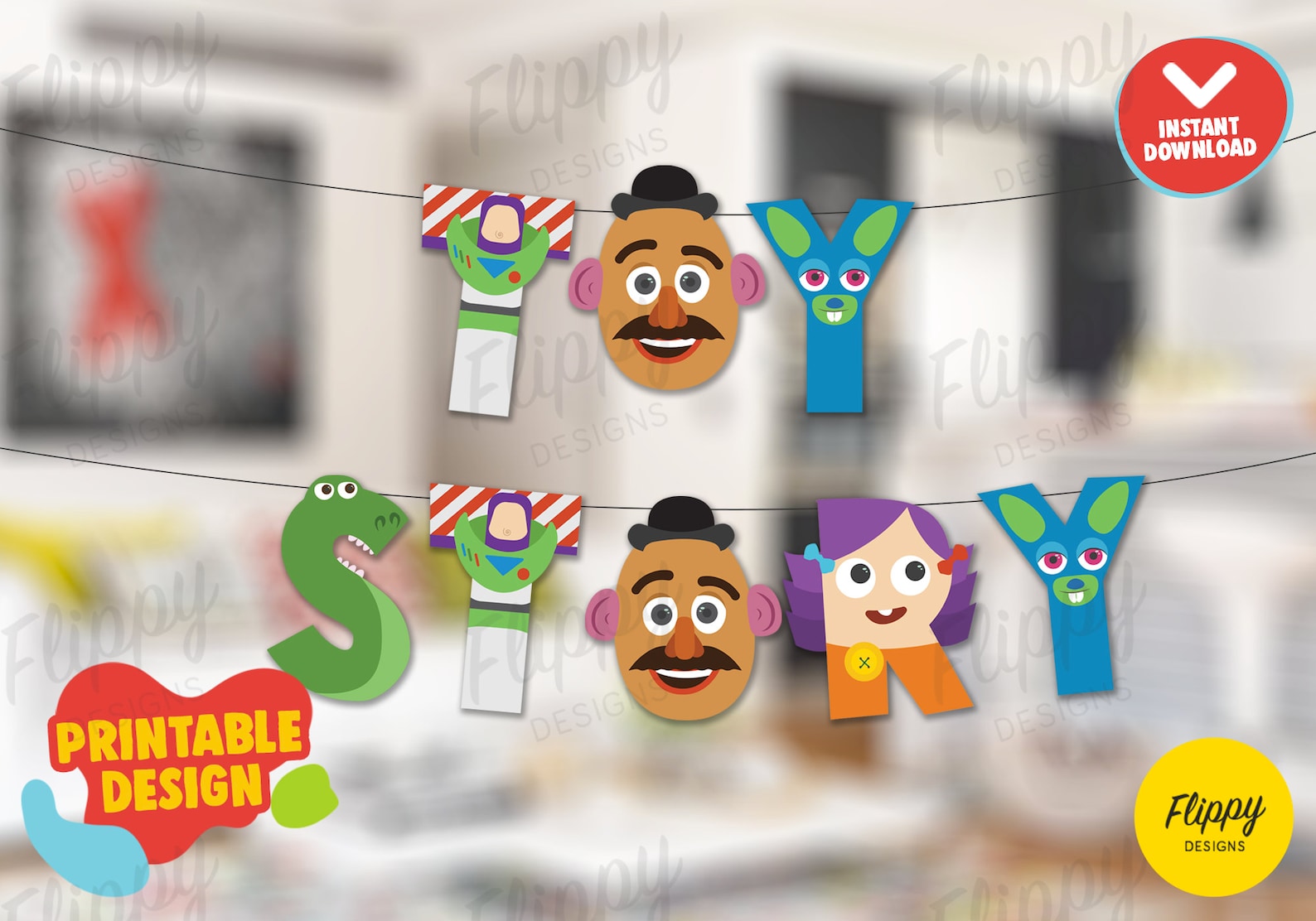 Printable Toy Story Alphabet / Instant Download/ Printable Design - Etsy