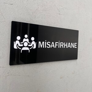 Acrylic Business Sign, Media Room Sign, Dining Room Sign, North ...