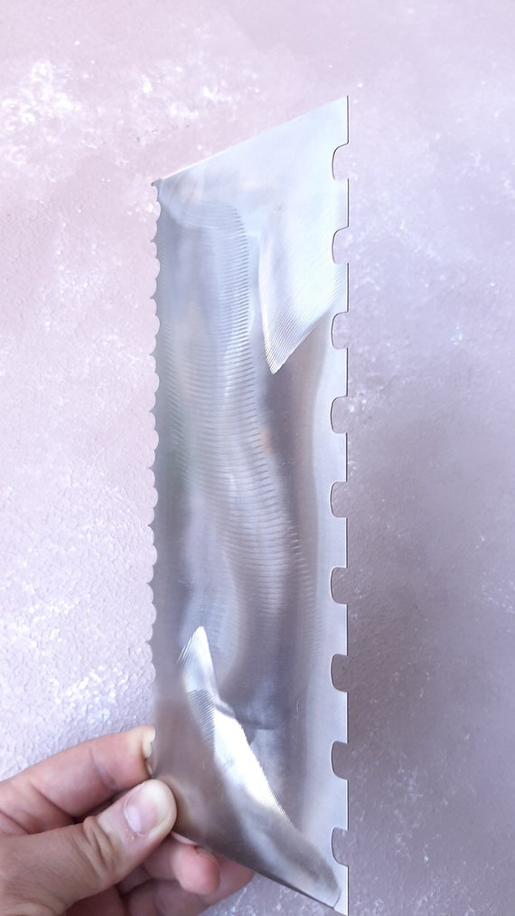 3dmorpho Model 1 Metal Cake Scraper Cake Smoother Metal Cake - Etsy