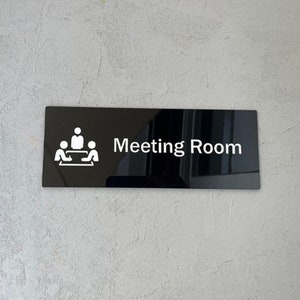 Acrylic Business Sign, Media Room Sign, Dining Room Sign, North ...