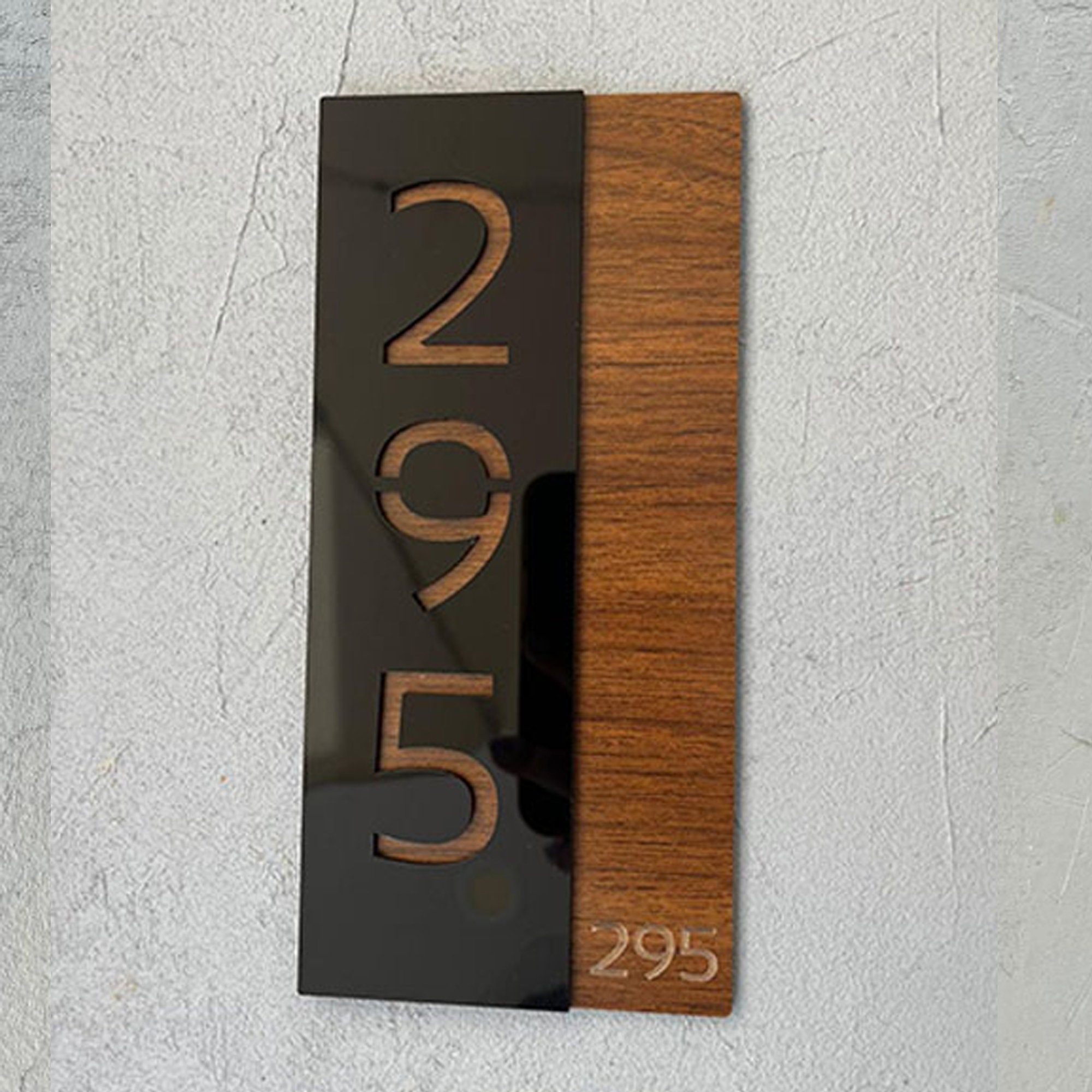 Room Number Sign Braille
