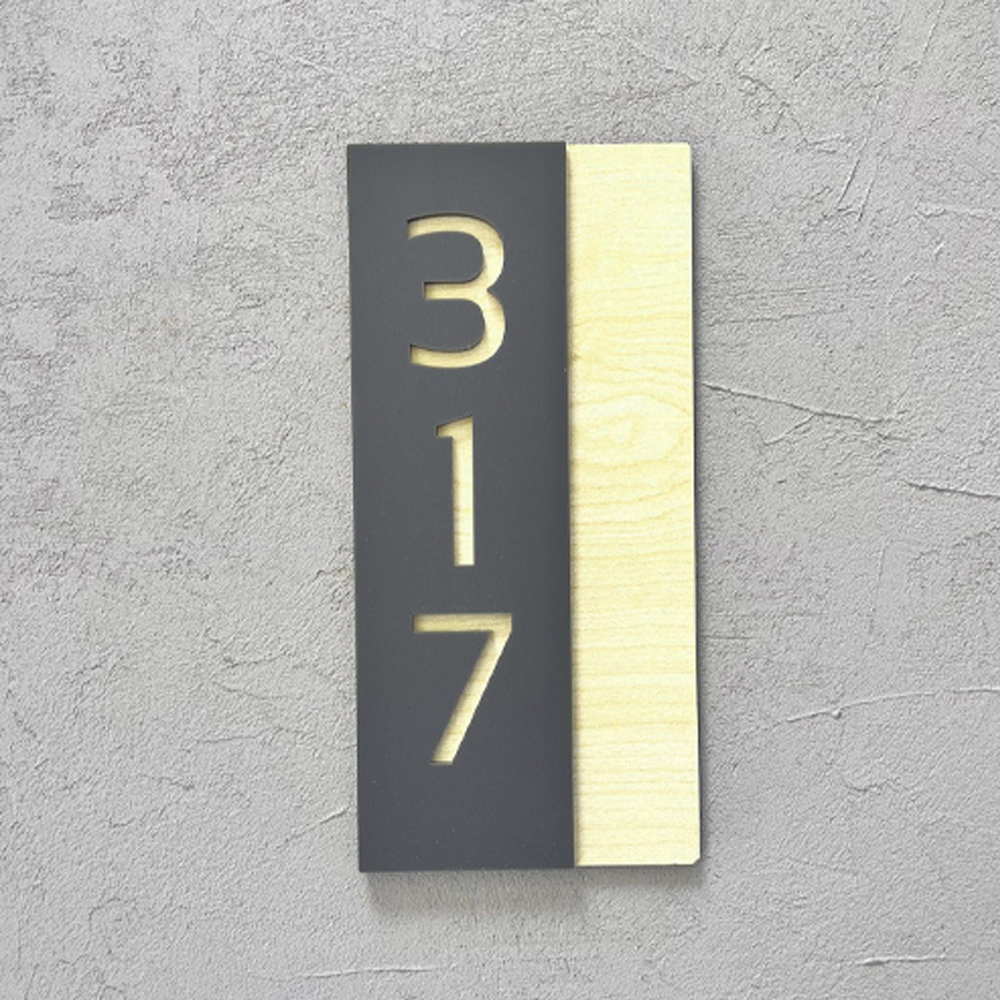 Room Number Sign Braille