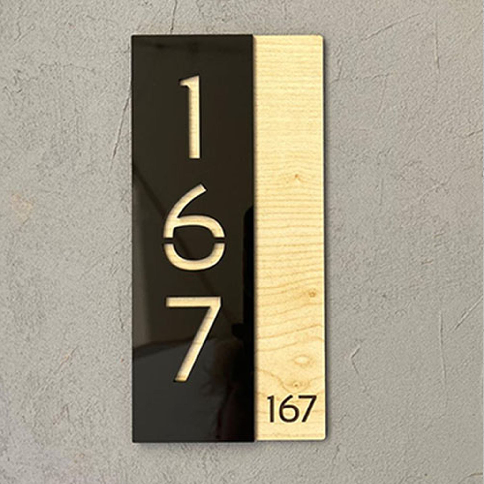 Room Number Sign Braille