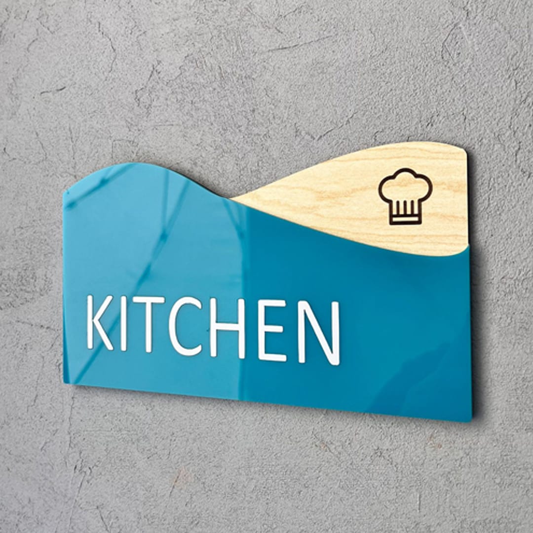 Personalised Wall Name Plate, Office Door Name Plaque, Custom Engraved ...