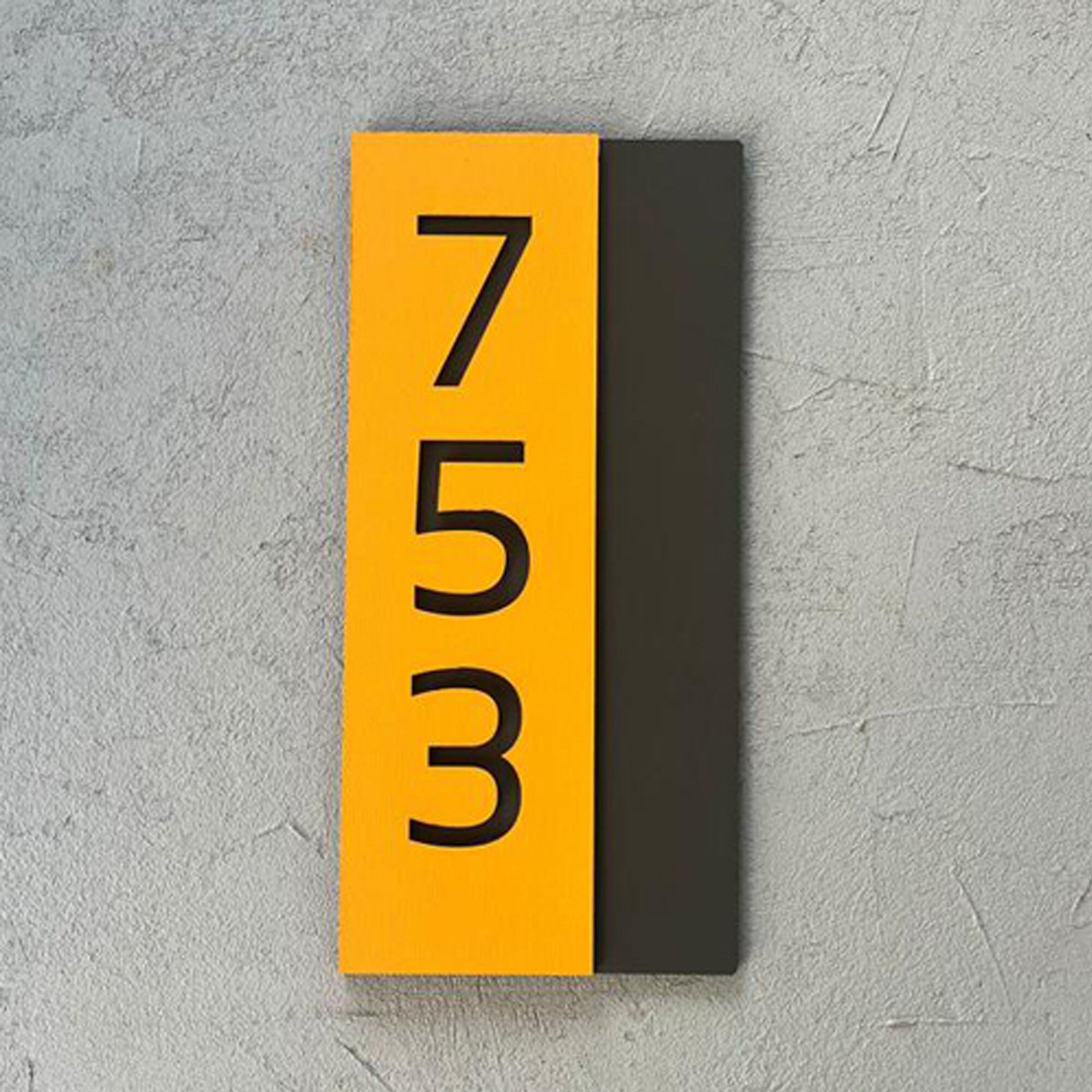 Room Number Sign Braille