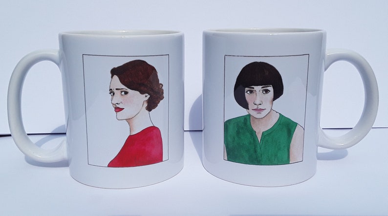 Fleabag & Claire Mug - Etsy