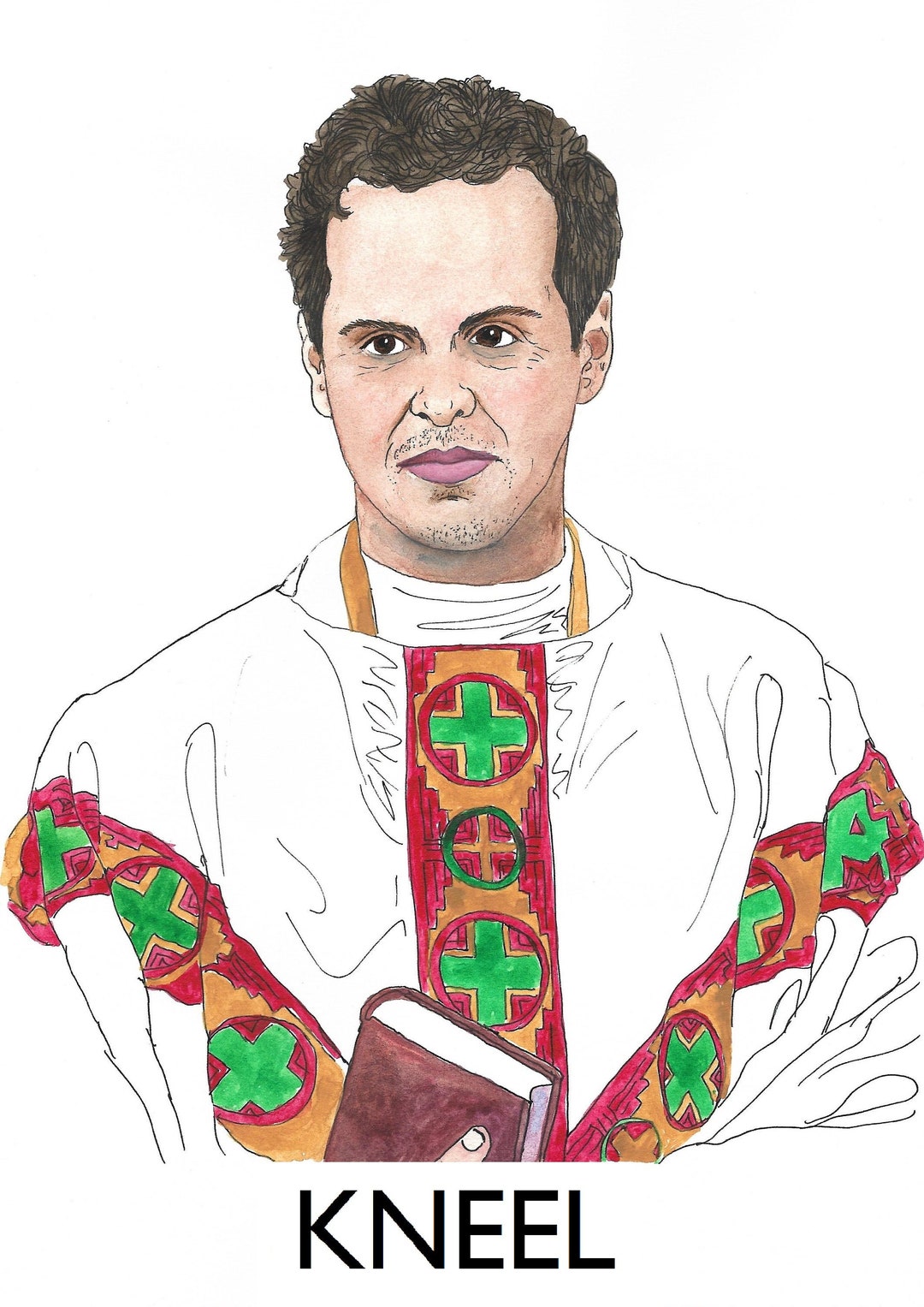 Hot Priest Limited Edition Print - Etsy