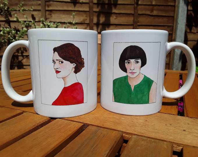 Fleabag & Claire Mug - Etsy