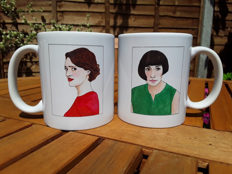 Fleabag & Claire Mug - Etsy