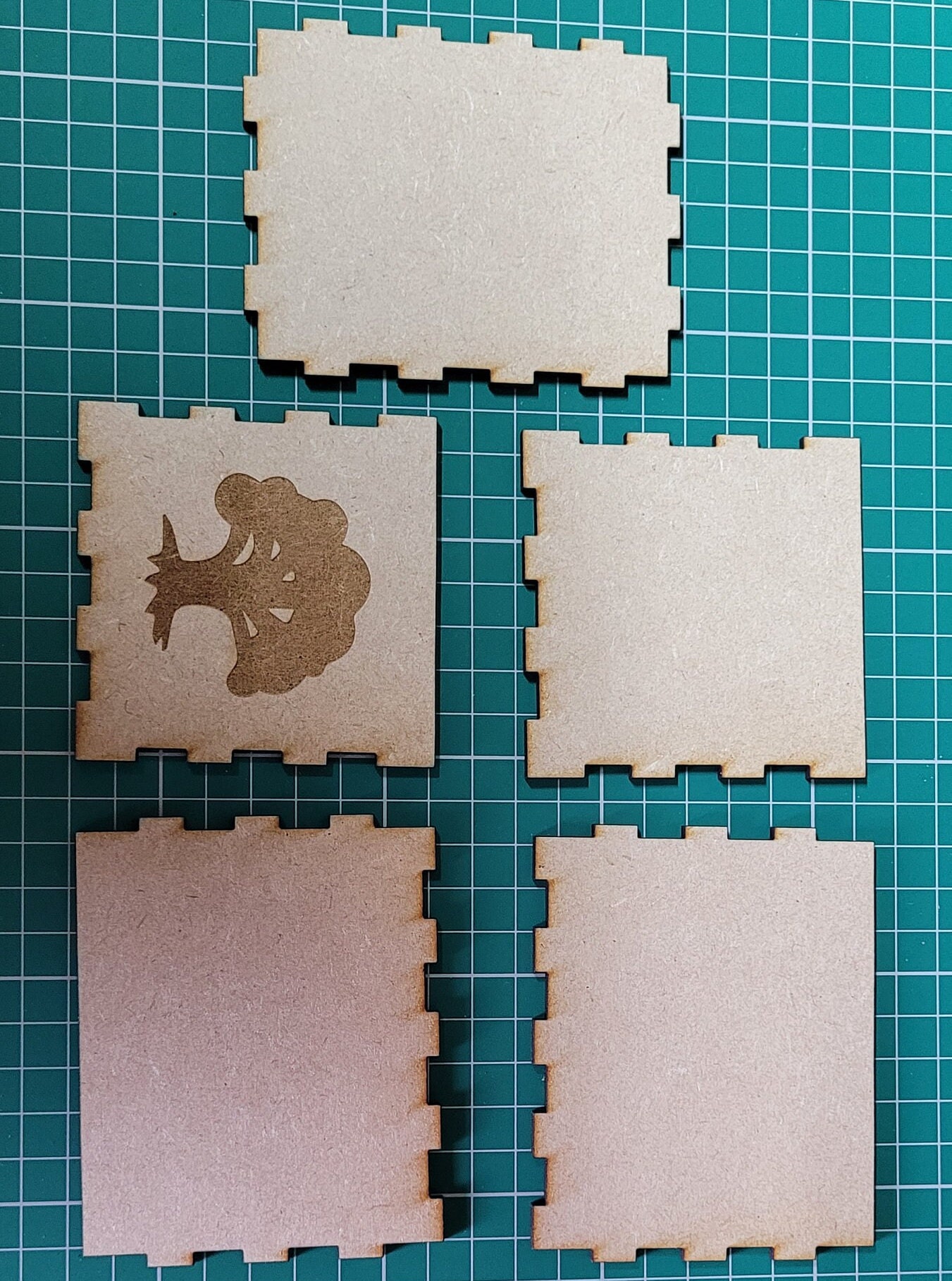 MTG Land Station Deck Boxes MDF Mana Symbols Magic the Gathering ...